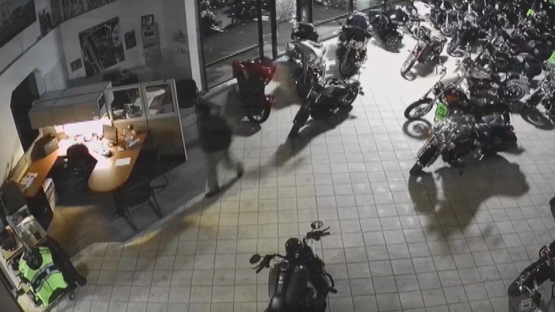 BREAKING: Harley-Davidson dealership thief caught | king5.com