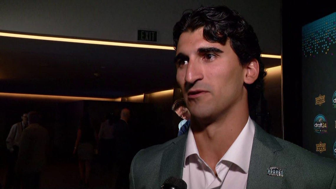 Seattle Kraken's Matty Beniers talks 2024 NHL Draft | king5.com
