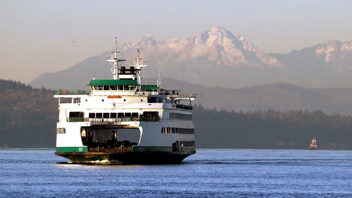 Washington ferries now operating on spring schedule | king5.com