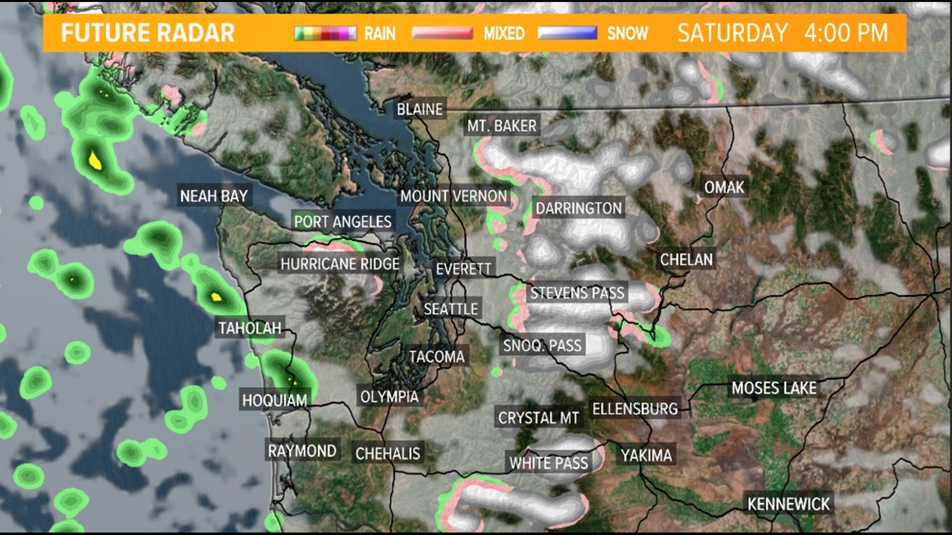 The timeline, impacts of the rain around Seattle amid Flood Watch ...