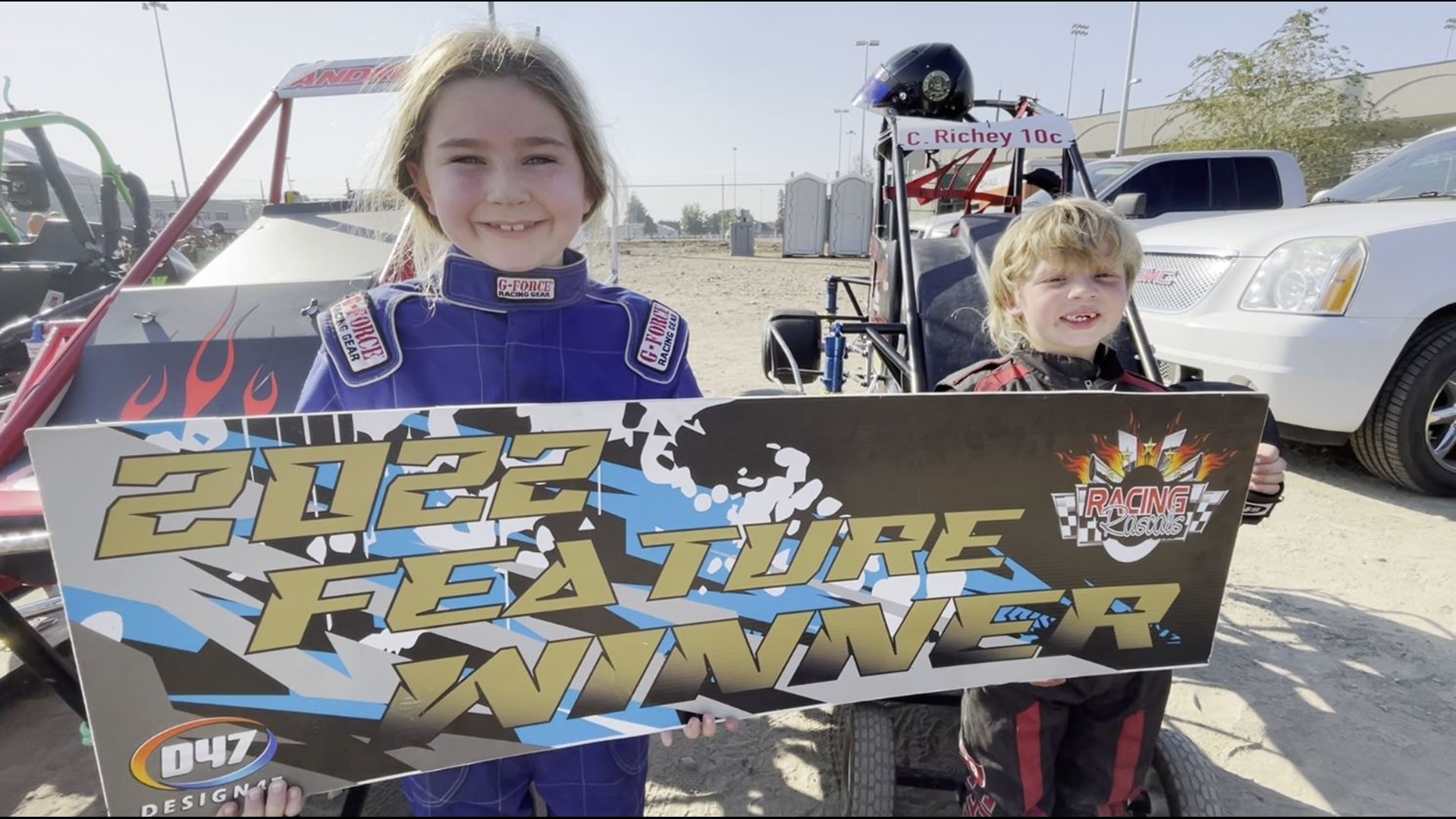 Cedric "The Mullet Bullet" Richey is the speedy 6 year old racer ...