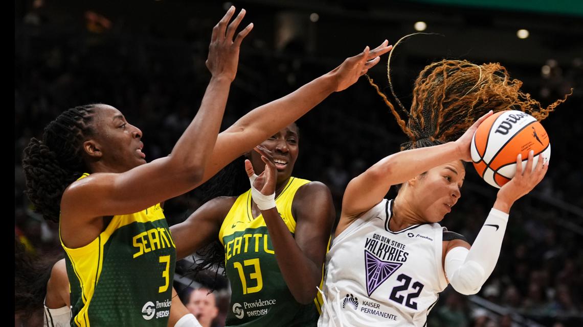 Seattle Storm aim for playoff spot vs. Golden State | king5.com