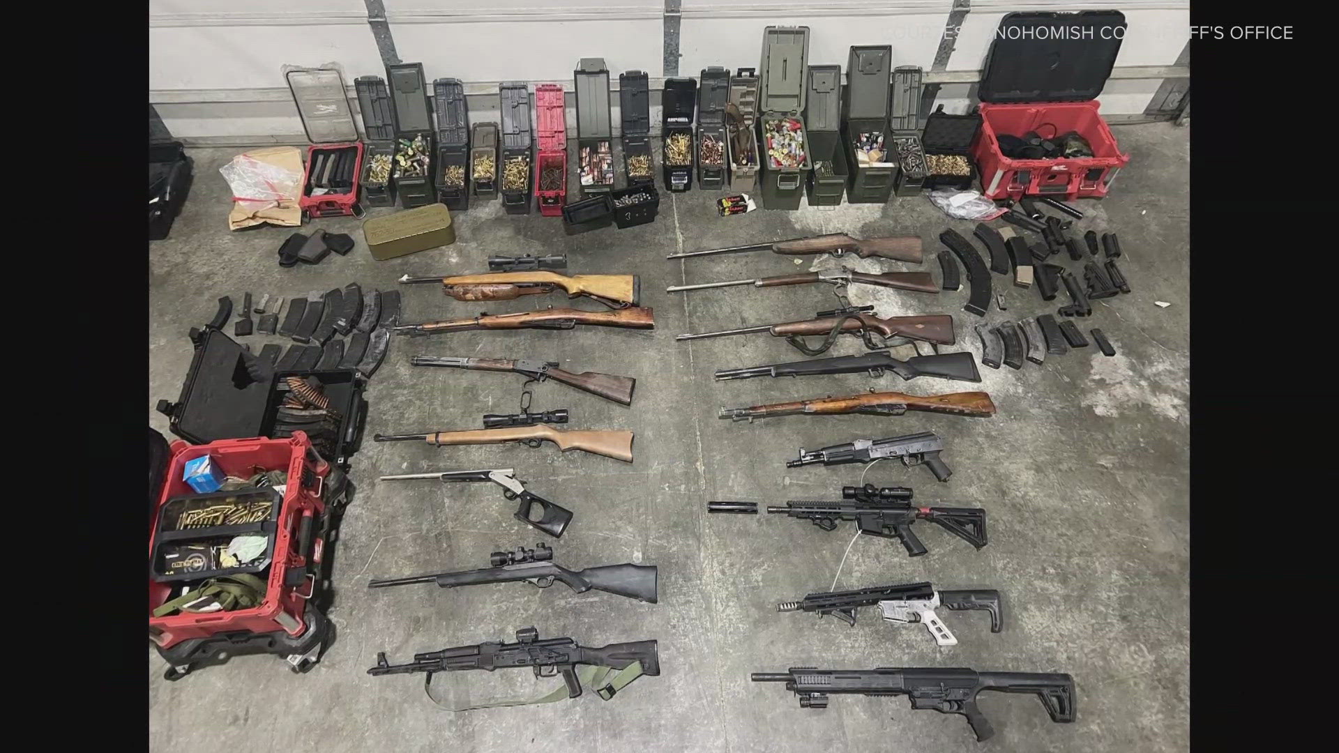 Over a dozen firearms, stolen motorcycles retrieved in Marysville ...