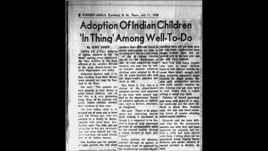 Dark history of the Indian Adoption Project | king5.com