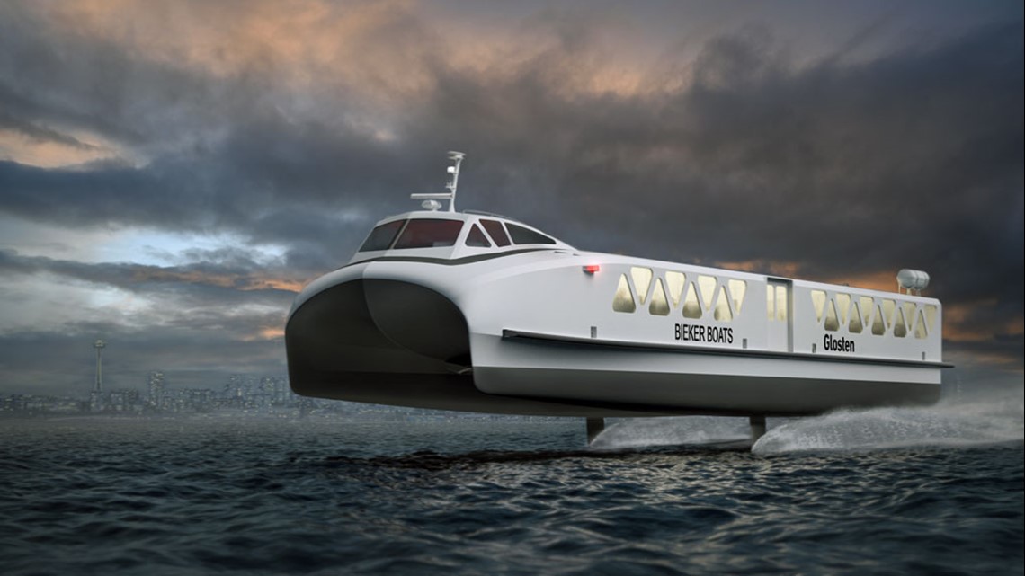 Preliminary design of Kitsap Transit electric ferry released | king5.com