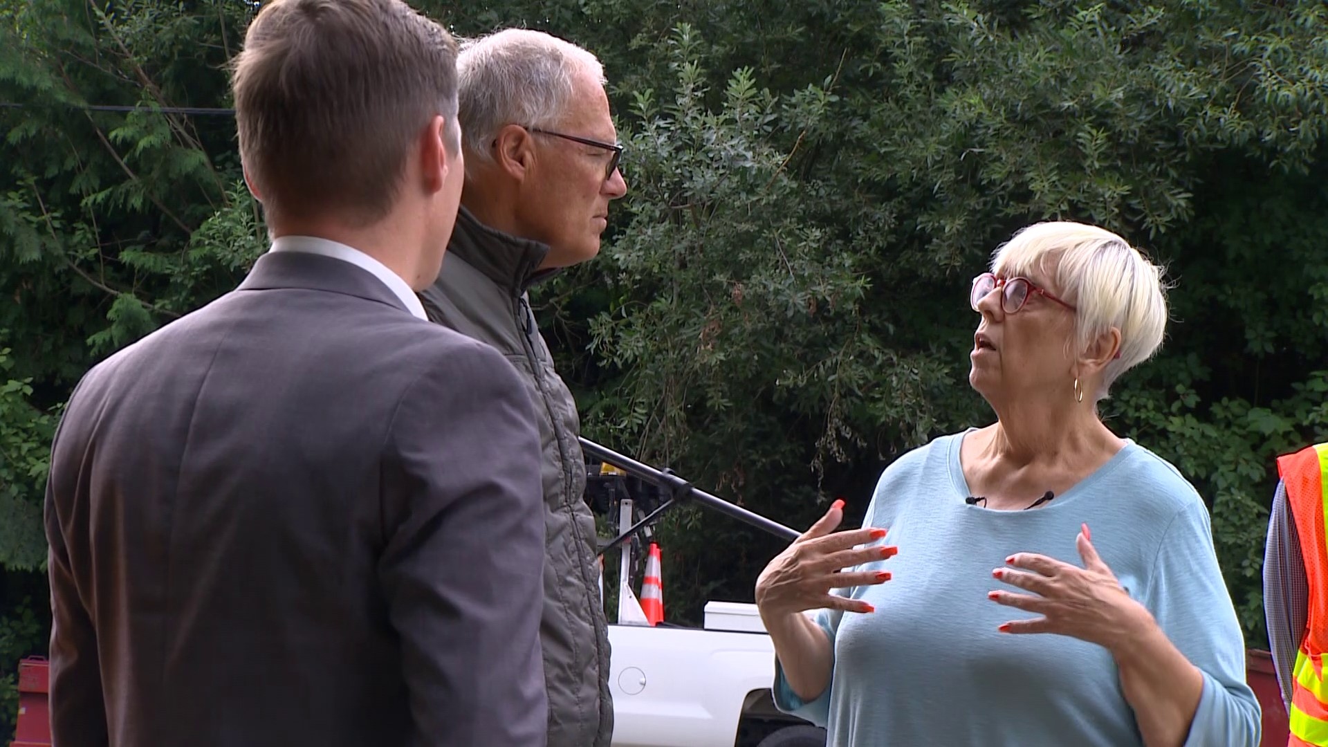 Gov. Inslee visits Myers Way homeless encampment, highlights Right of ...