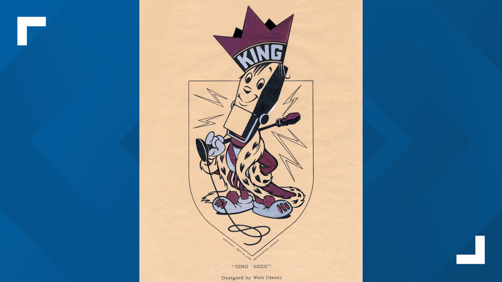 KING 5 mascot makes trip home to Disney | king5.com