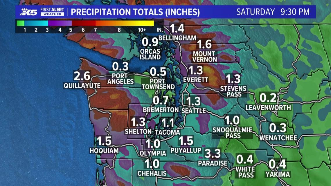 Washington braces for heavy August rainfall this weekend | king5.com