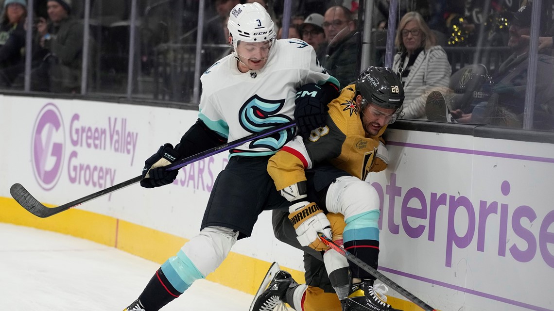 Kraken look to keep win streak alive, visit the Golden Knights | king5.com