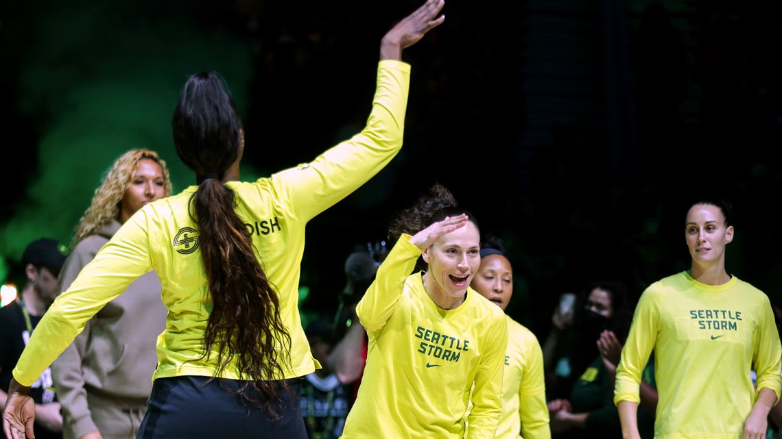 Loyd has big finish, Storm beat Mystics 86-83 in Game 1 | king5.com