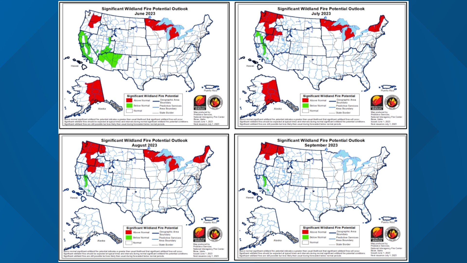 WA drought conditions lead to above-normal wildfire potential | king5.com