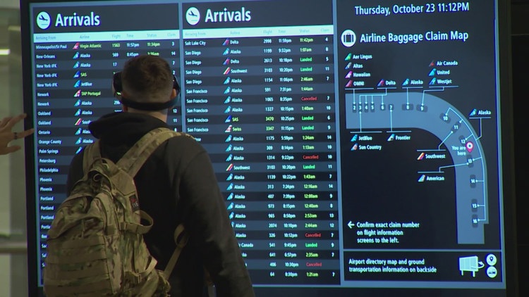 Seattle airport renumbers security checkpoints | king5.com