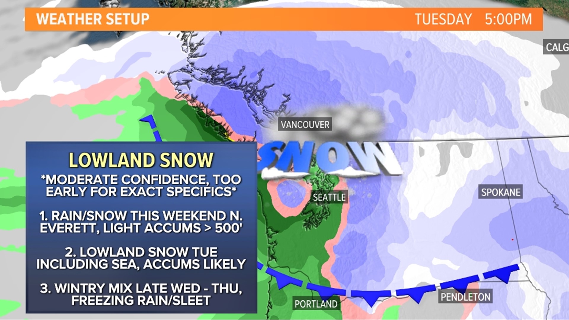 Seattle weather blog: Western Washington snow forecast | king5.com