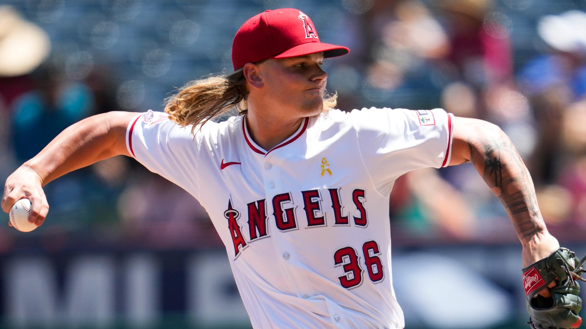 Caden Dana becomes youngest Angels pitcher to win debut in 3-2 victory ...