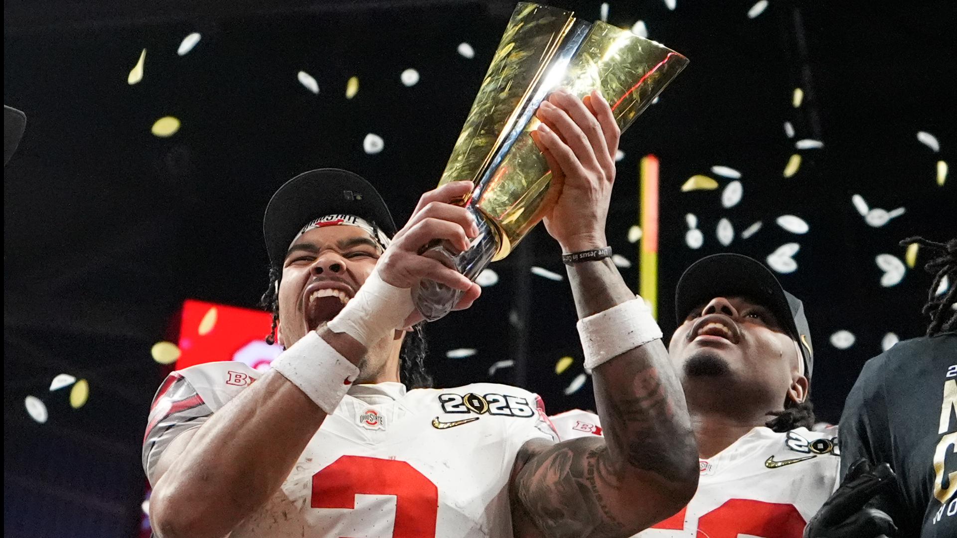 Tampa Bay selects Steilacoom's Emeka Egbuka in 2025 NFL Draft | king5.com