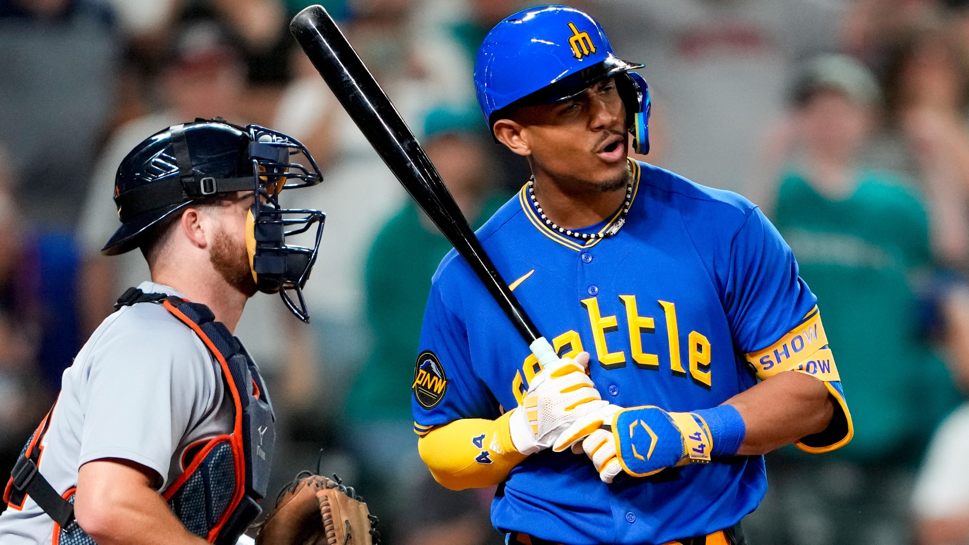 Lange whiffs Rodríguez for final out as the Tigers hold off Mariners ...