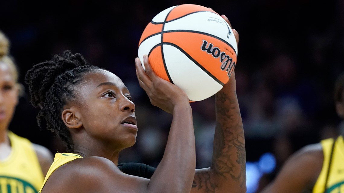Loyd scores 25 points, reaches two milestones, to lead Storm to 72-61 ...