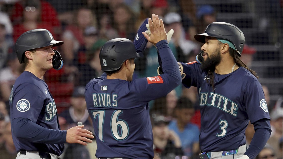Emerson Hancock's 7 Ks, Crawford's HR, 4 RBIs help Mariners beat Red ...
