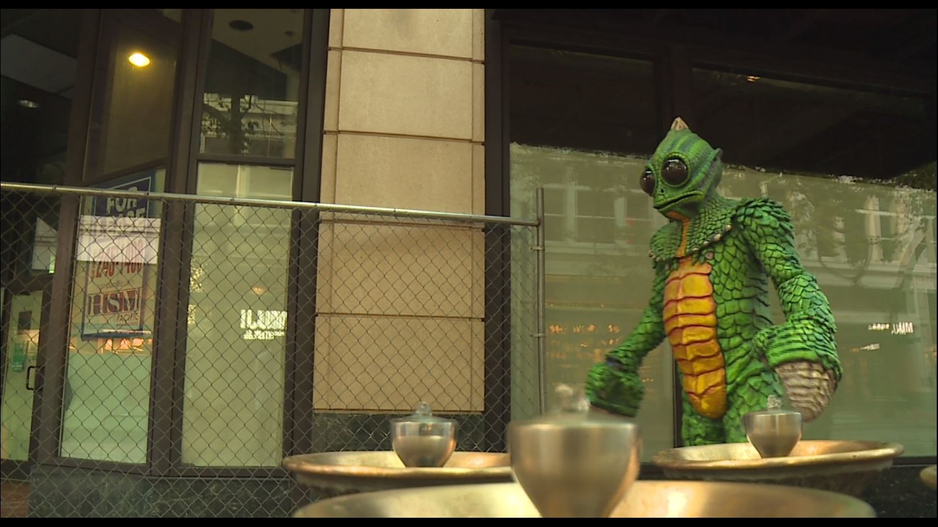 The Sleestak makes a comeback in Portland | king5.com