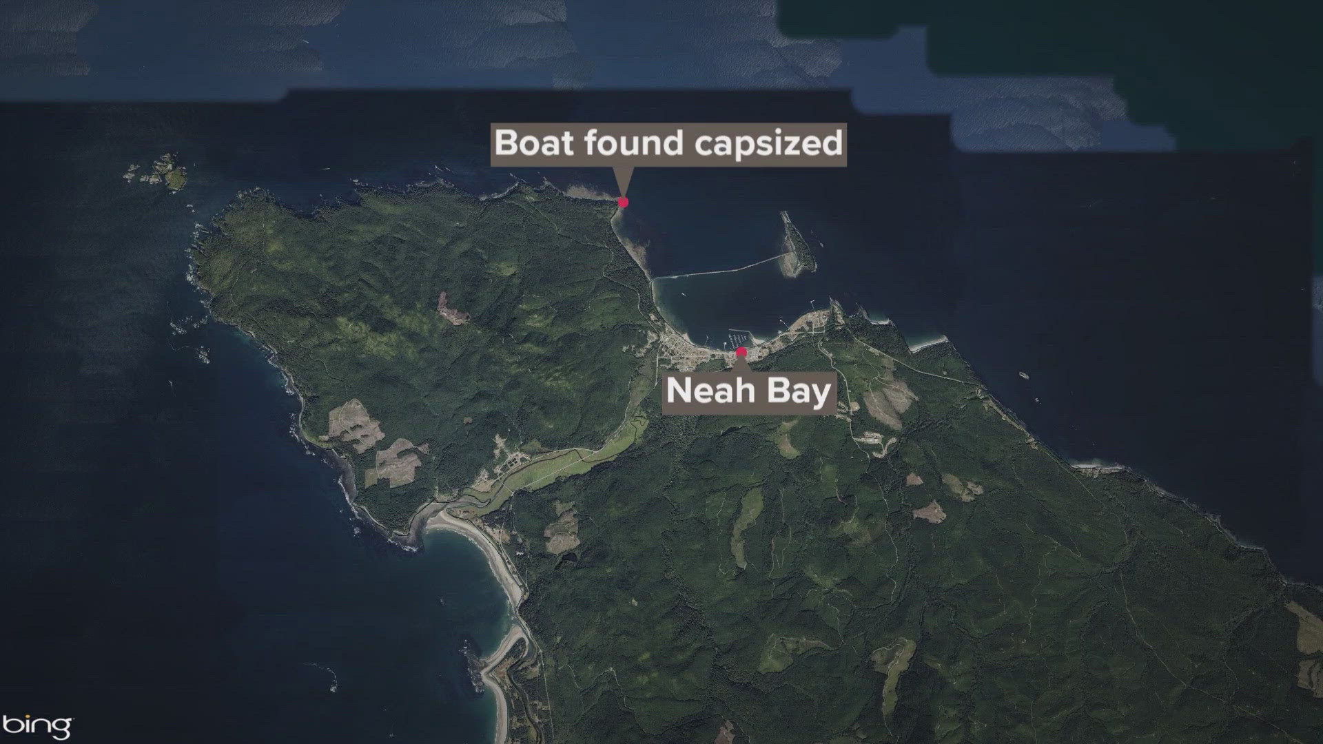 Search called off for missing boaters after boat capsizes in Neah Bay ...