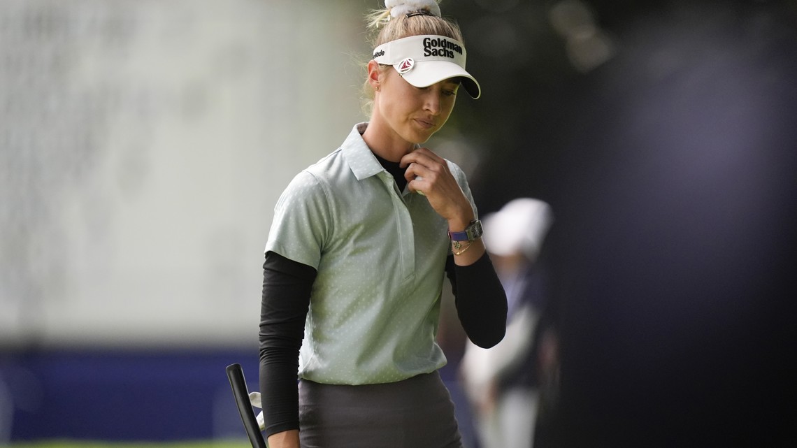 Nelly Korda says dog bite will keep her from defending her title in ...
