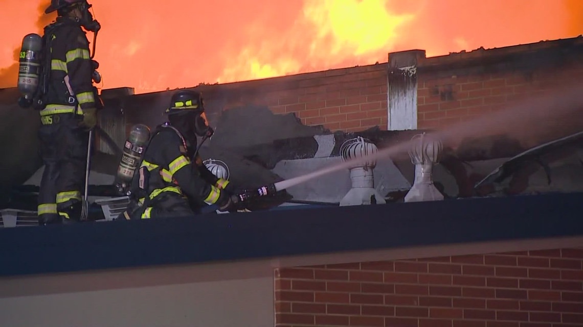 Arson investigation underway after Burien school building fire | king5.com