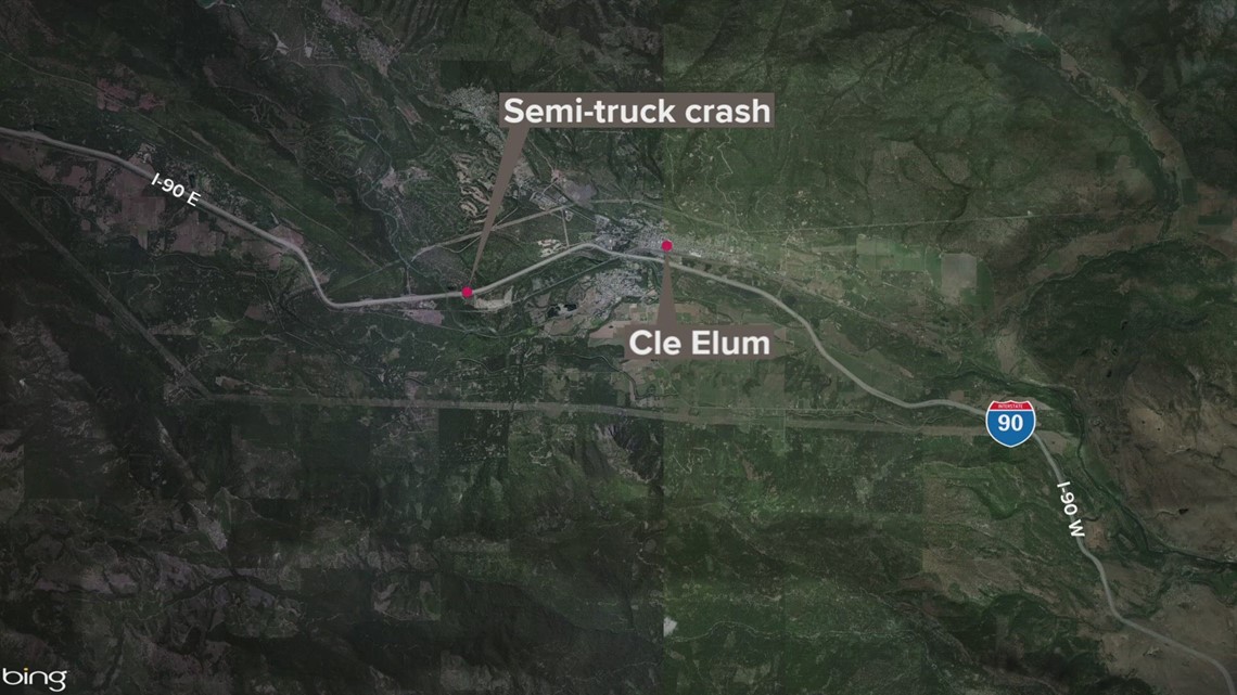 BREAKING: I-90 W down to one lane in Cle Elum | king5.com