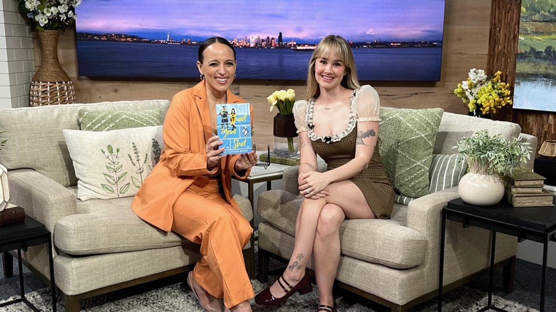 Local author debuts hockey romance novel and it's a must-read - New Day NW | king5.com