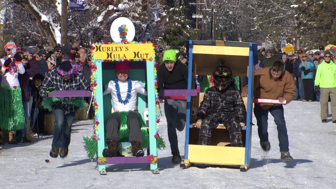 Outhouses race through the streets of Conconully | king5.com