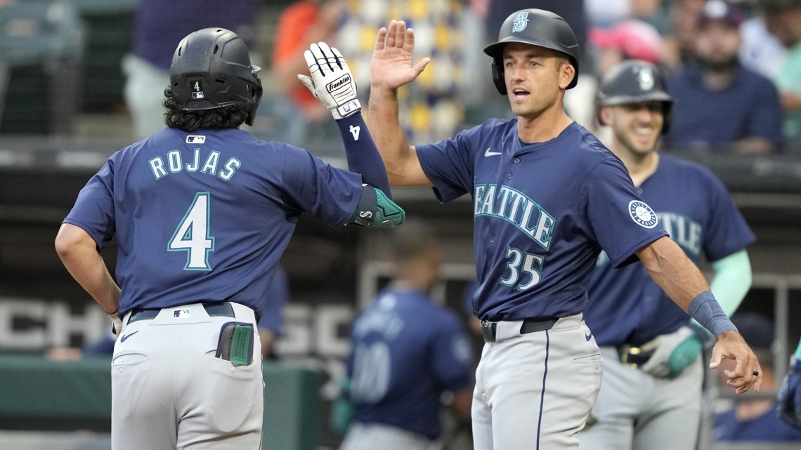 Rojas, Moore, Robles hit consecutive HRs in 1st, Mariners beat White ...