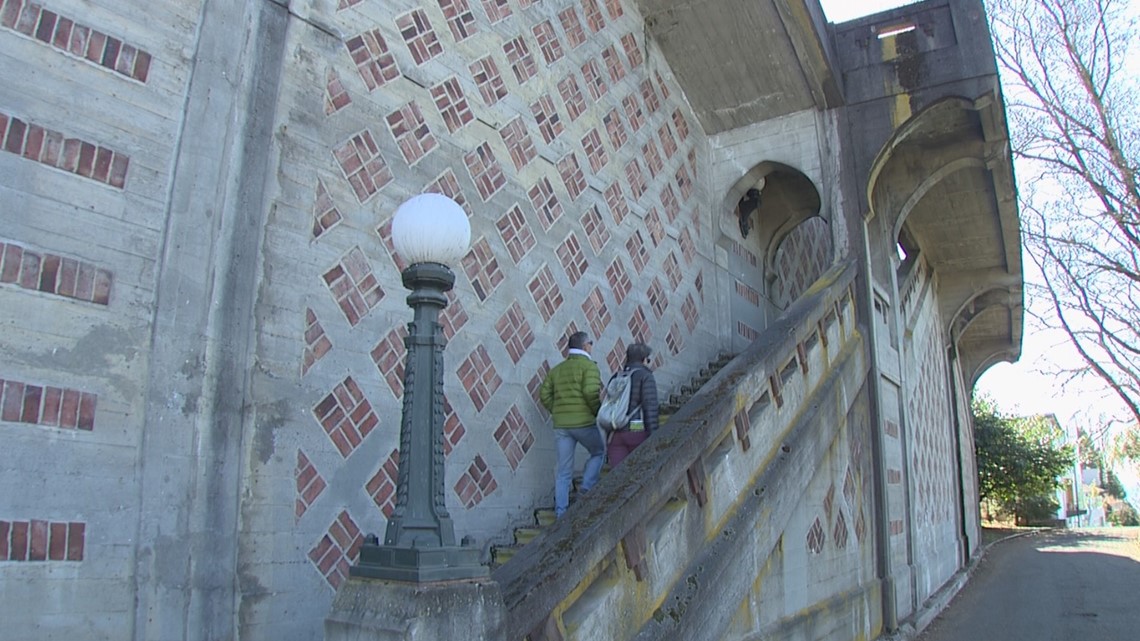 Stairs play a starring role in Seattle | king5.com
