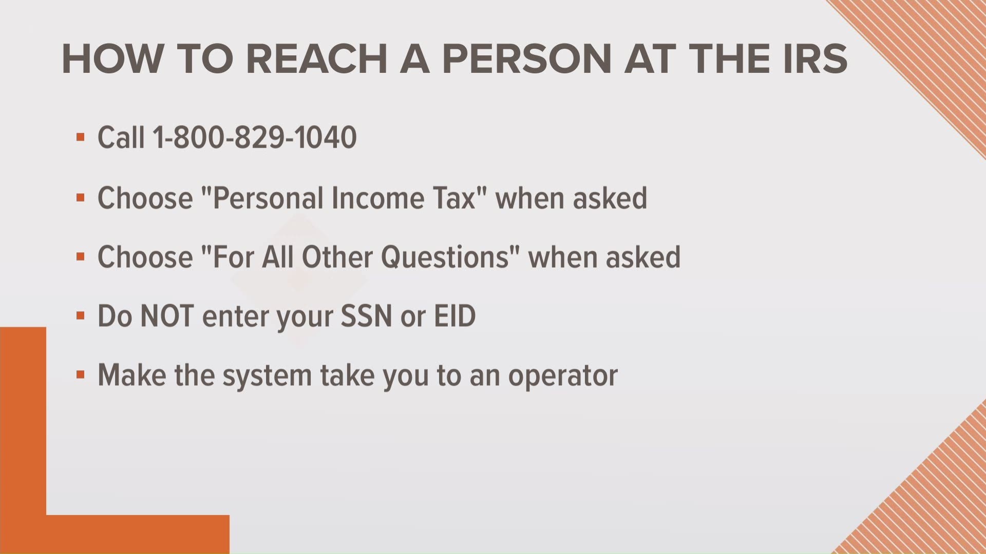 Need To Talk To A Real Person At The IRS Try This King5 Need To Talk To A Real Person At The IRS Try This King5