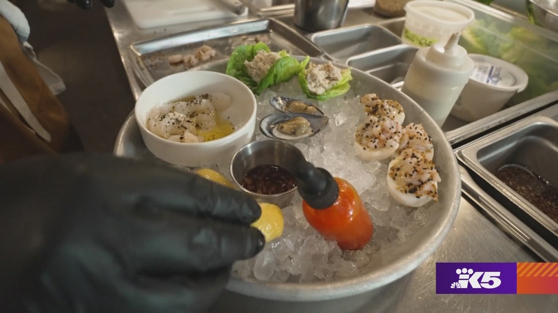 Shuck, slurp, repeat: new oyster bar opens in downtown Seattle | king5.com