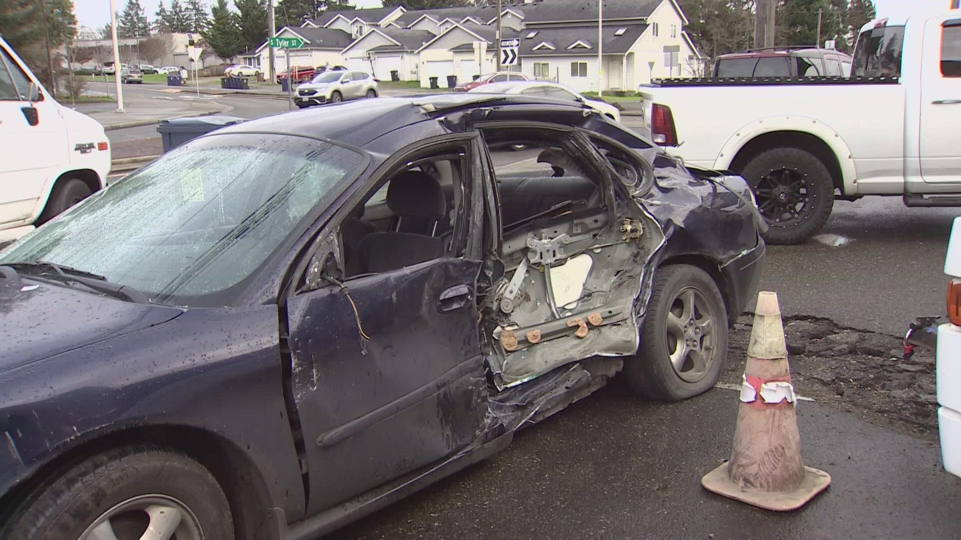 Businesses, neighbors share concerns over Tacoma roundabout after cars ...