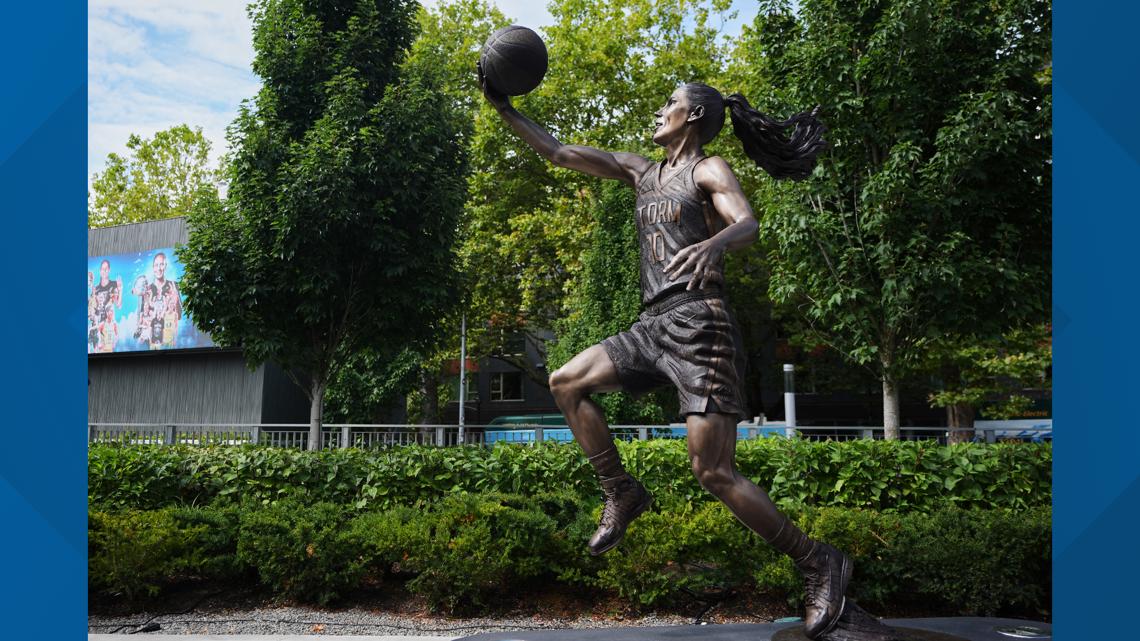 Sue Bird makes history with Seattle statue honor | king5.com