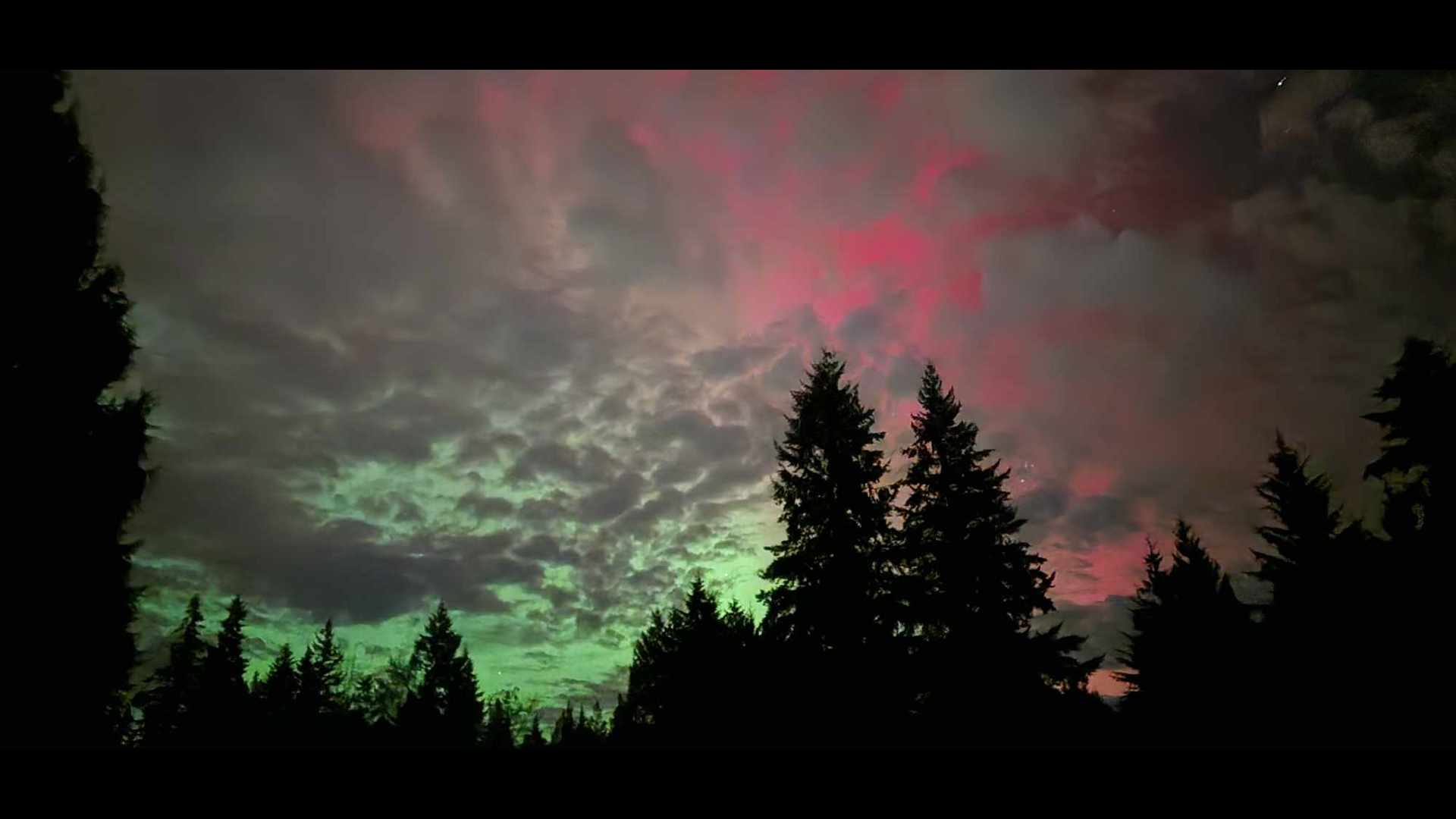 Northern lights shine over Washington Monday night | king5.com
