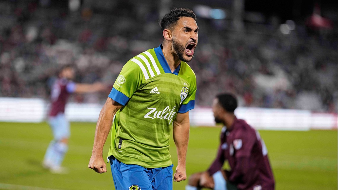 Sounders tie Colorado 1-1, clinch top-four playoff seed | king5.com Sounders tie Colorado 1-1, clinch top-four playoff seed | king5.com