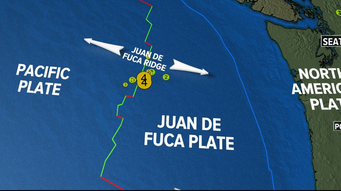 Overnight offshore earthquake swarm poses no danger to Pacific ...