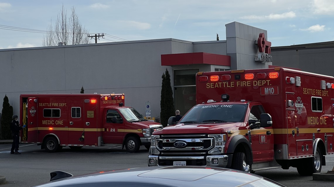 One person shot during Seattle bank robbery | king5.com