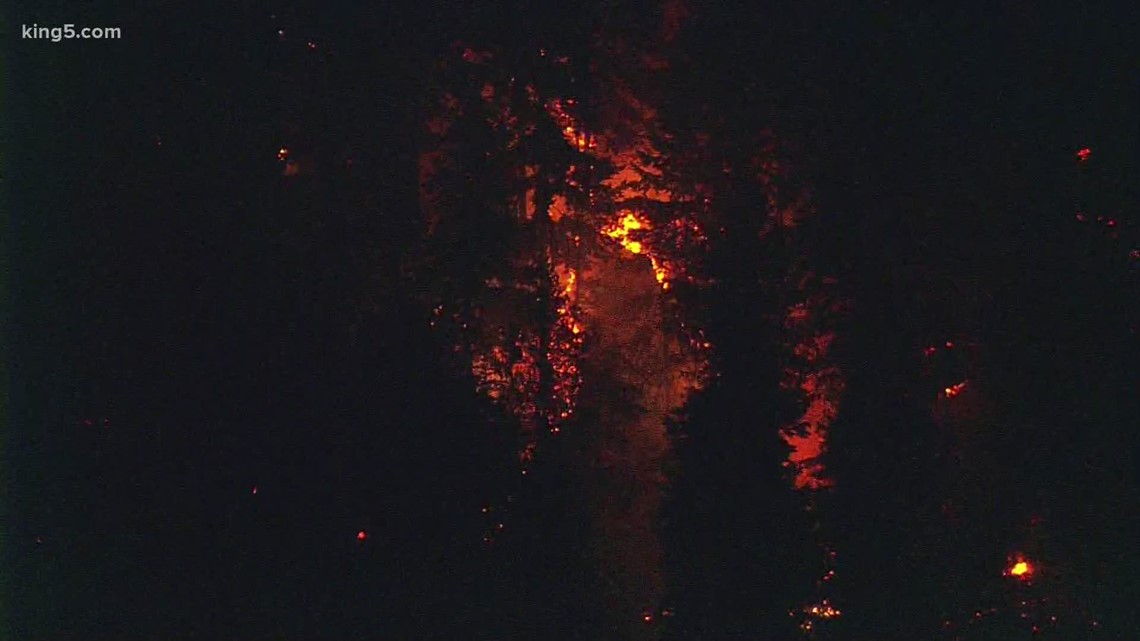 Fire threatens homes in Bonney Lake and prompts several school closures ...