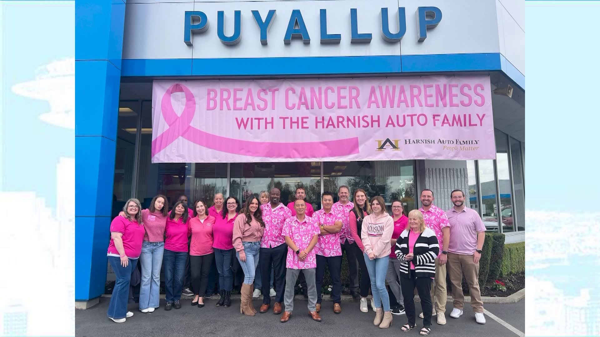 Harnish Auto helps fight breast cancer with test drives | king5.com