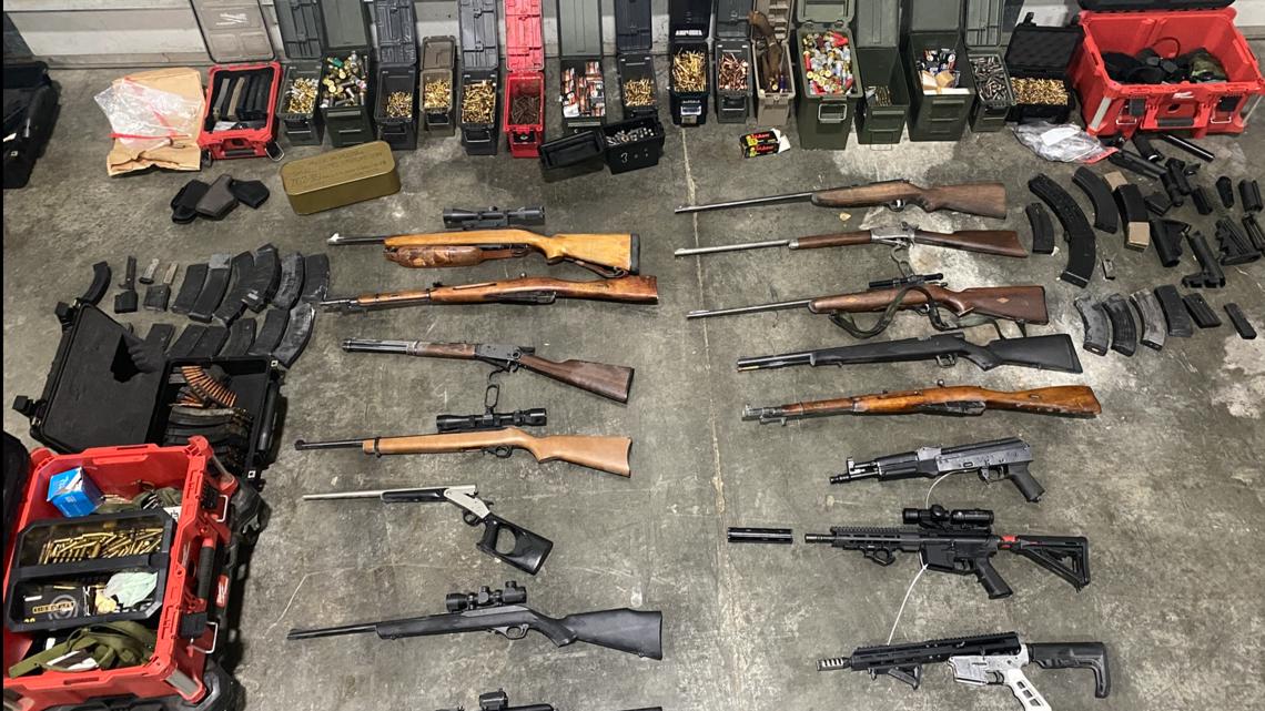 Over a dozen firearms, stolen motorcycles retrieved in Marysville ...
