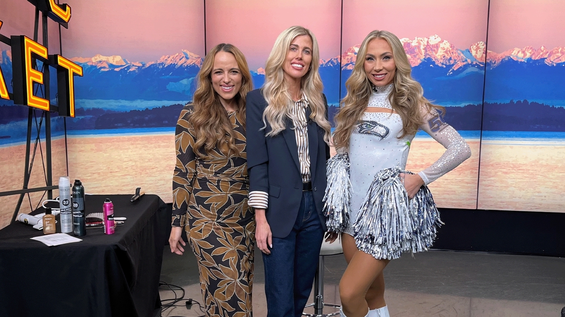 How to style your hair like a Seahawks Dancer in 5 minutes - New Day NW ...