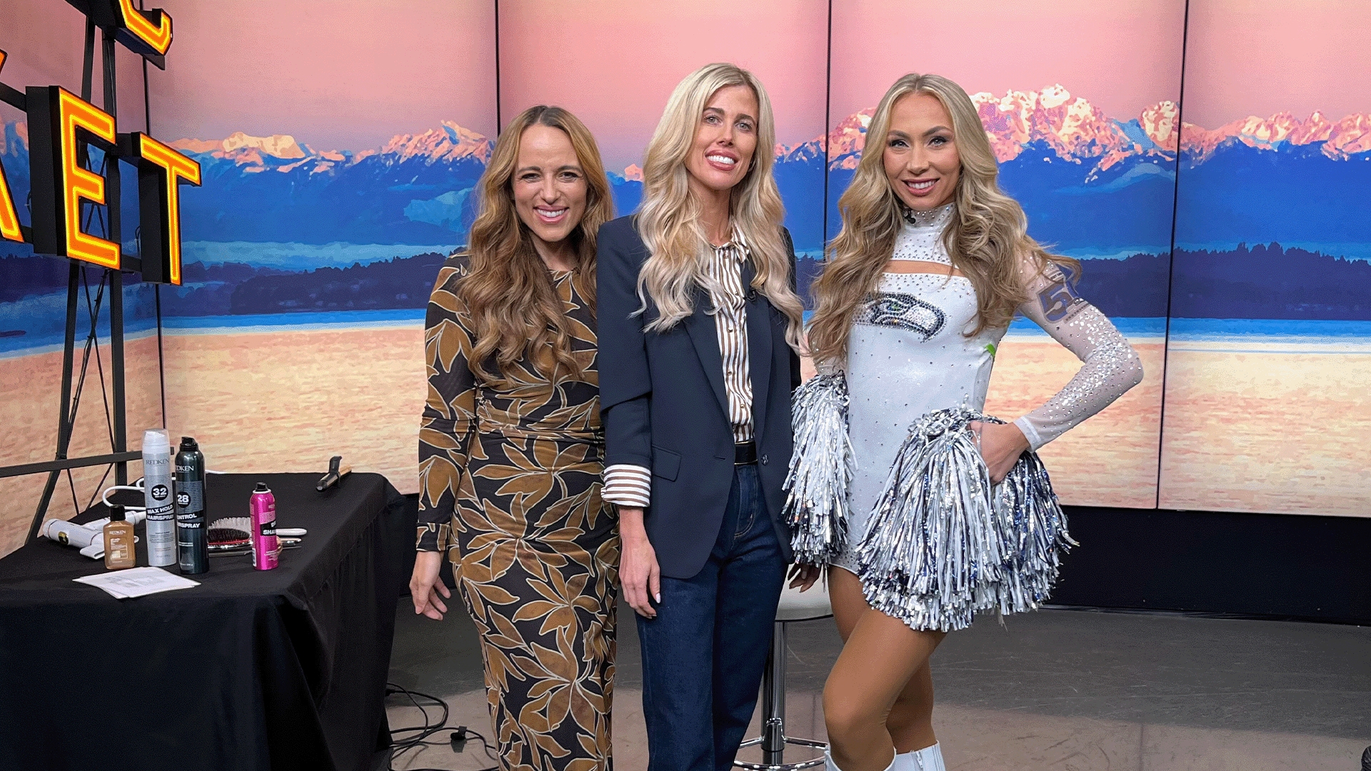 How to style your hair like a Seahawks Dancer in 5 minutes - New Day NW ...