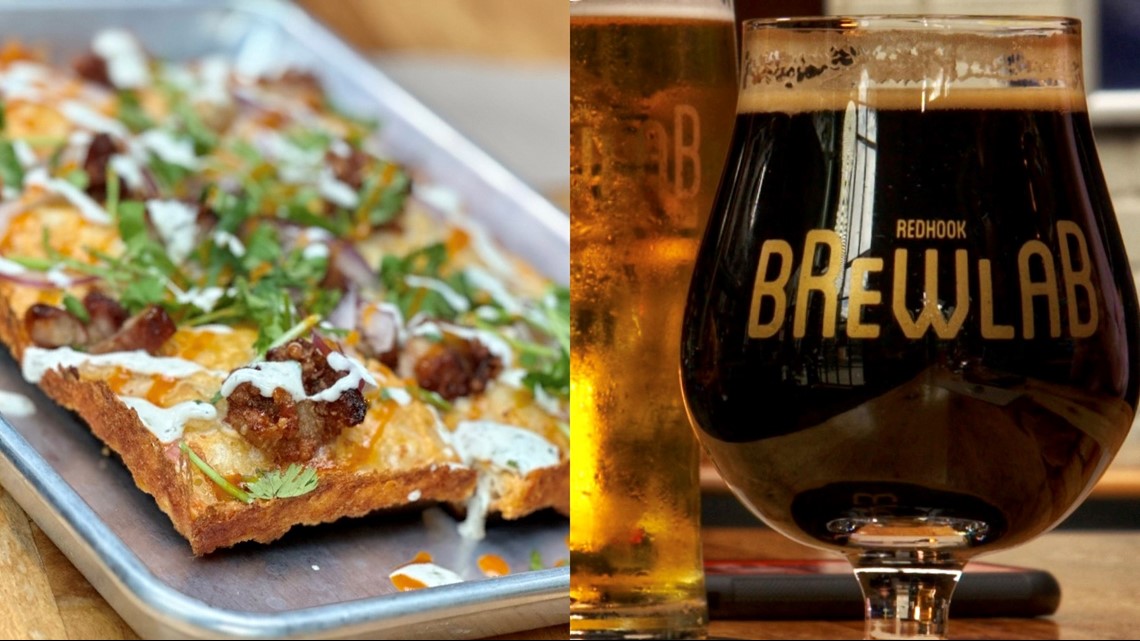 Pizza and beer pair perfectly at Redhook Brewlab and Kobo Pizza on ...