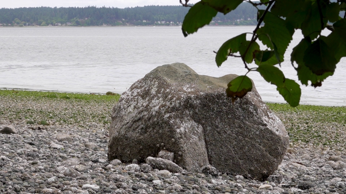 Uncovering the secret story of Haleets Rock | king5.com