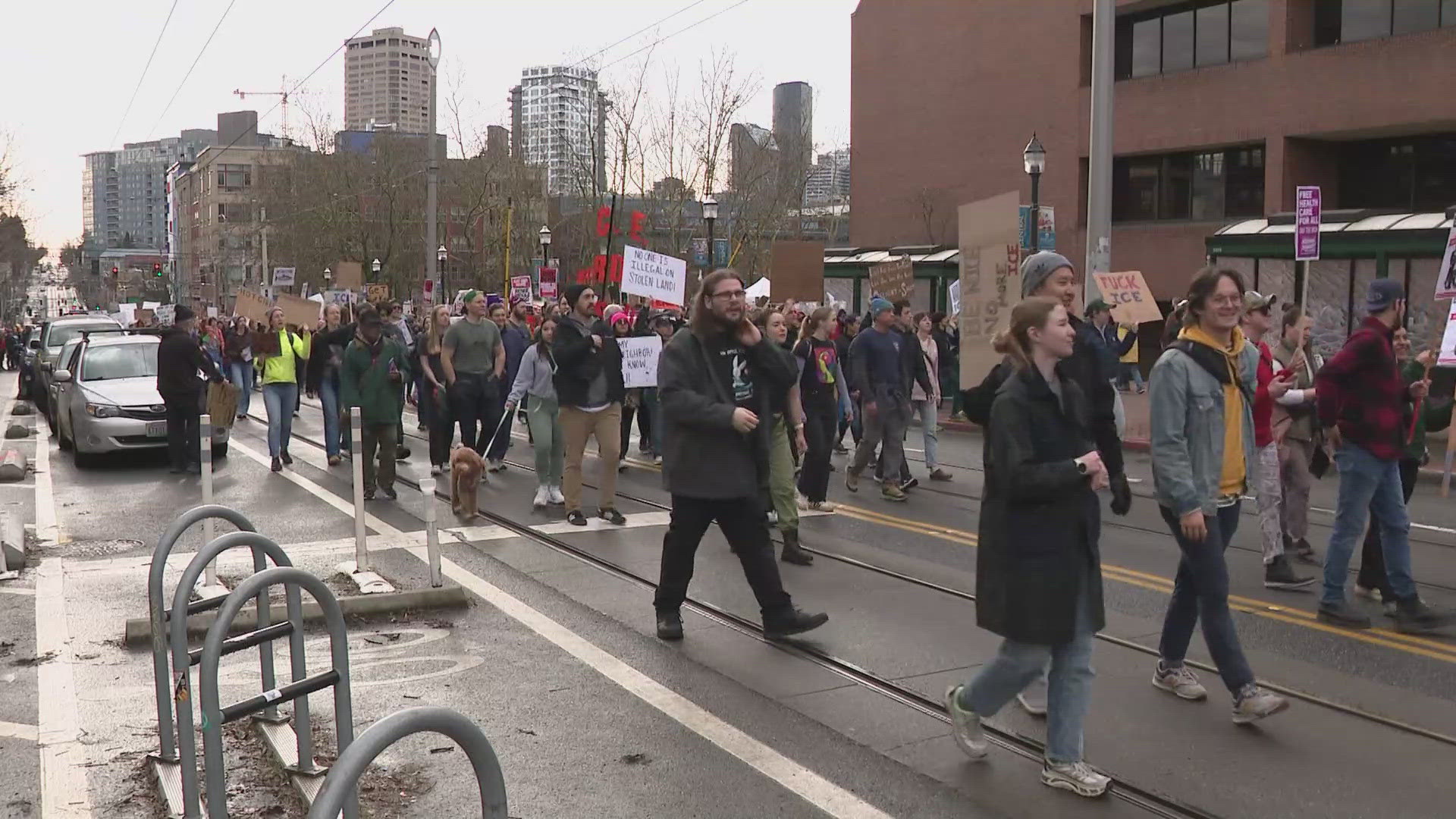 Washington State defeats Portland 104-74 | king5.com