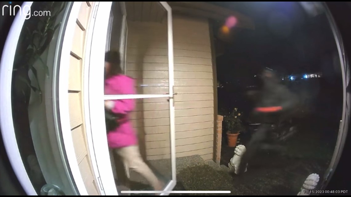 Attempted home invasion in Kent caught on Ring security camera | king5.com