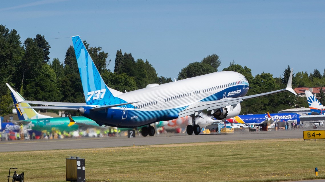 Boeing's newest version of the 737 MAX makes first flight | king5.com