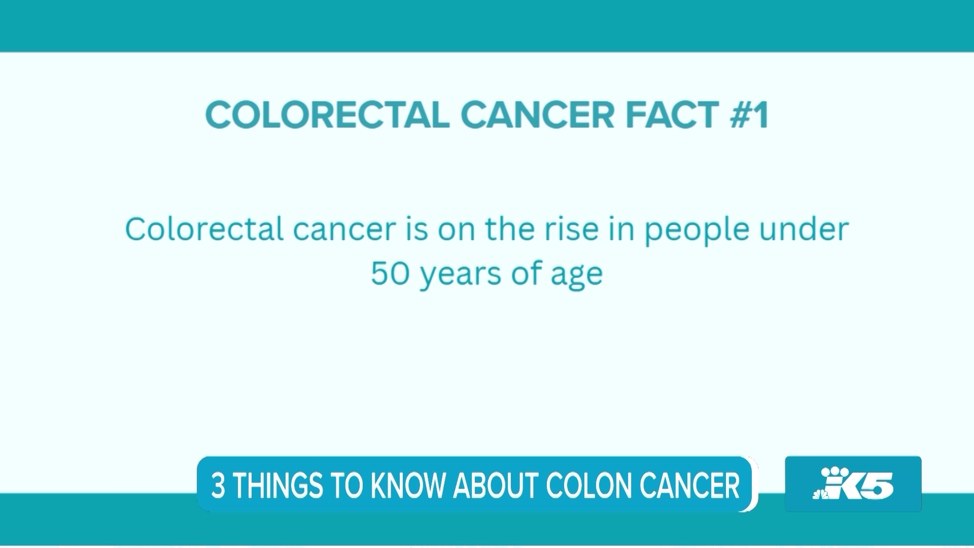 3 things to know about colon cancer - New Day NW | king5.com